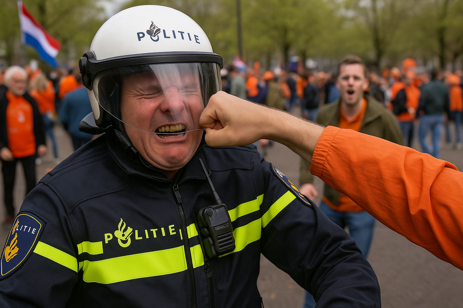 Geweld tegen politie stijgt verder: Nederland viert vrijheid met vuisten