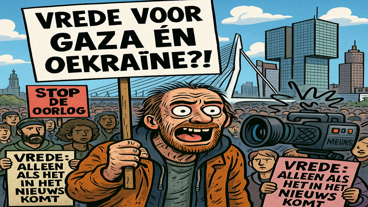 Rotterdam roept: Vrede voor Gaza!